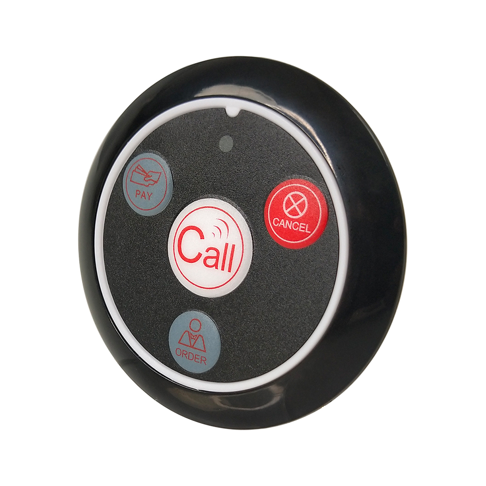 Wireless Waiter Service Call Button Restaurant Table Pager Transmitter ...
