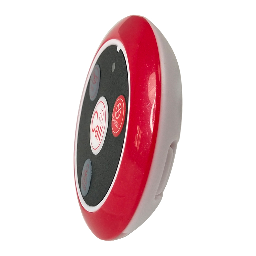 Wireless Waiter Call Button Restaurant Pager Transmitter 433MHz Call ...